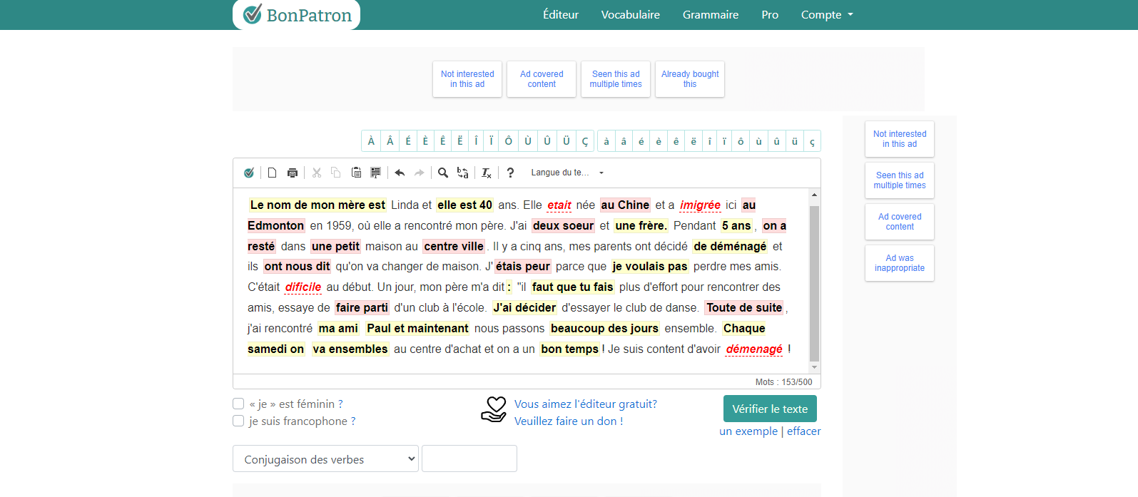 Découvrez comment utiliser BonPatron.com le correcteur d'orthographe